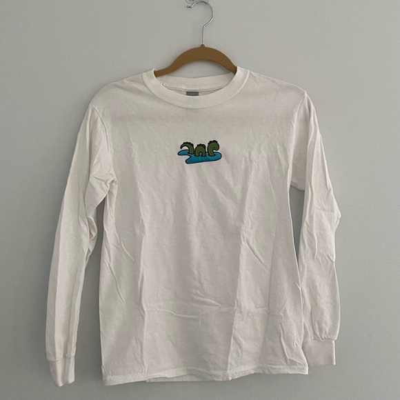 Gildan | Tops | Lochness Monster Patch Tee | Poshmark